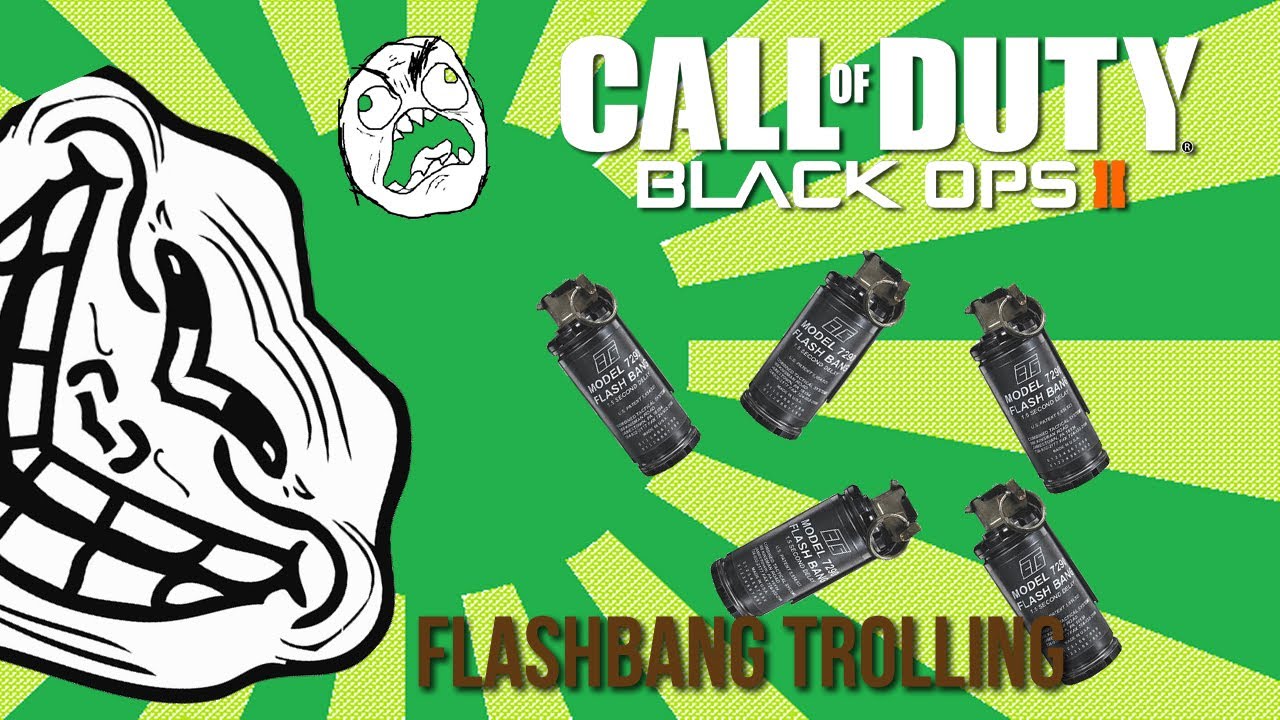 Black Ops 2: Flashbang Trolling Reactions - YouTube