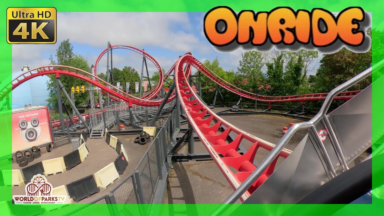 Drievliet Formule X (ONRIDE POV) Achtbaan - Achterbahn - Front Seat ...