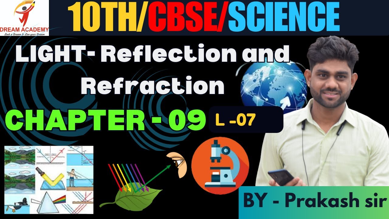 07 Light- Reflection and Refraction (L - 07) ||CH - 09||CLASS 10TH ...