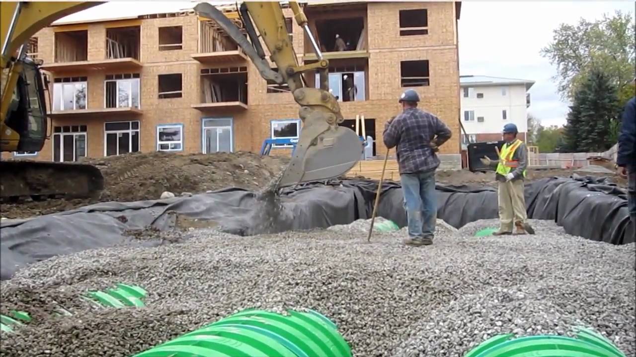 terrafix® - SUBSURFACE STORMWATER SYSTEM INSTALLATION OVERVIEW - YouTube