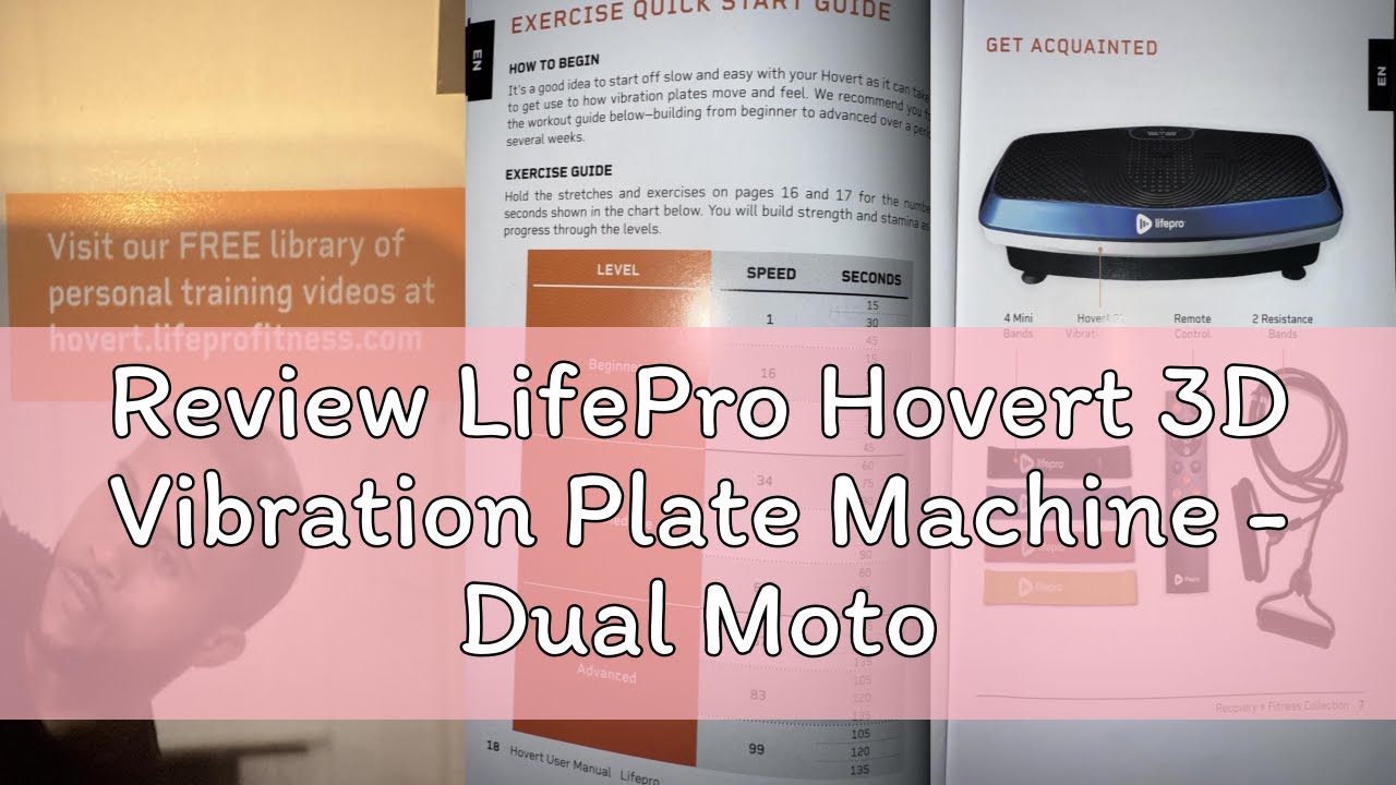 Review LifePro Hovert 3D Vibration Plate Machine - Dual Motor ...