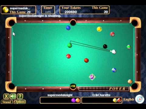 Pogo Games: Pool Part 1 - YouTube