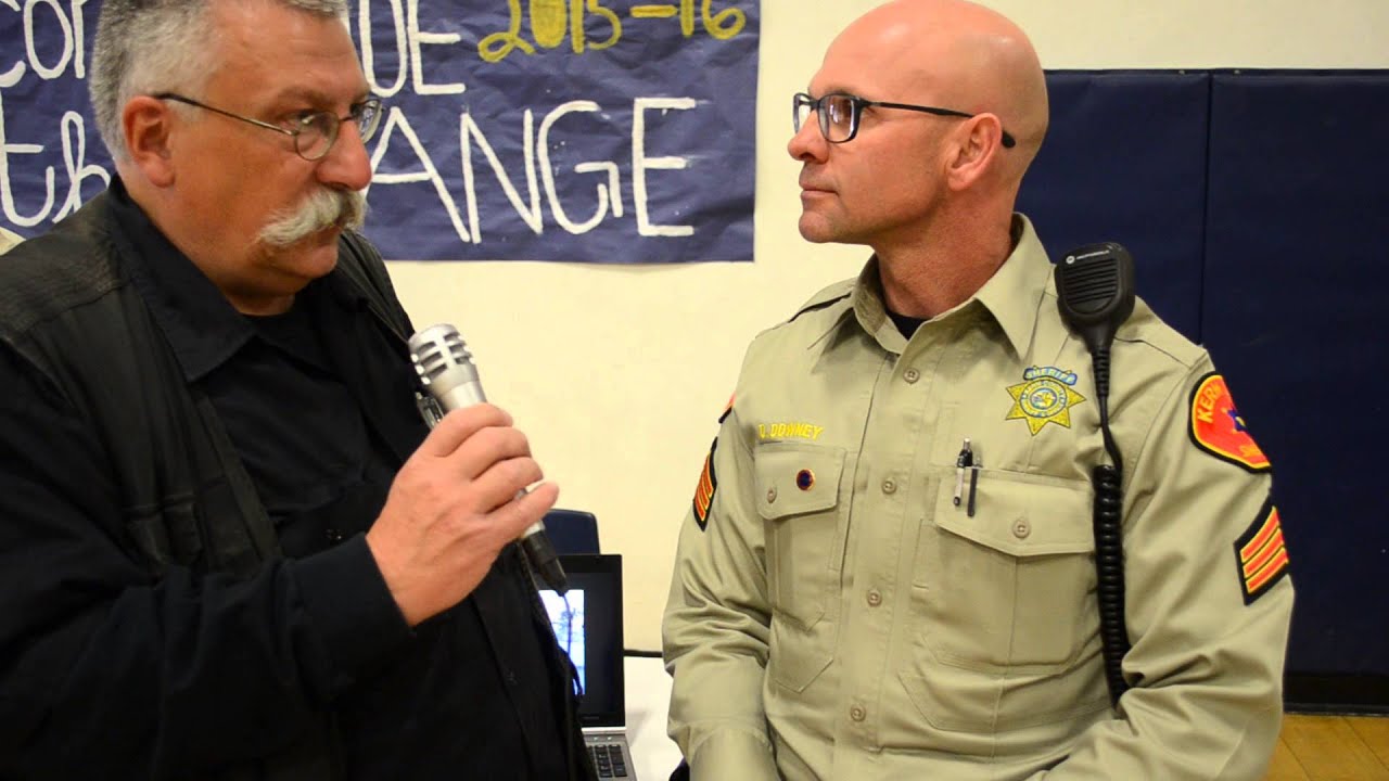 ASC 1278 - KSCO Sergeant Dustin Downey at the FMHS Career Fair - YouTube