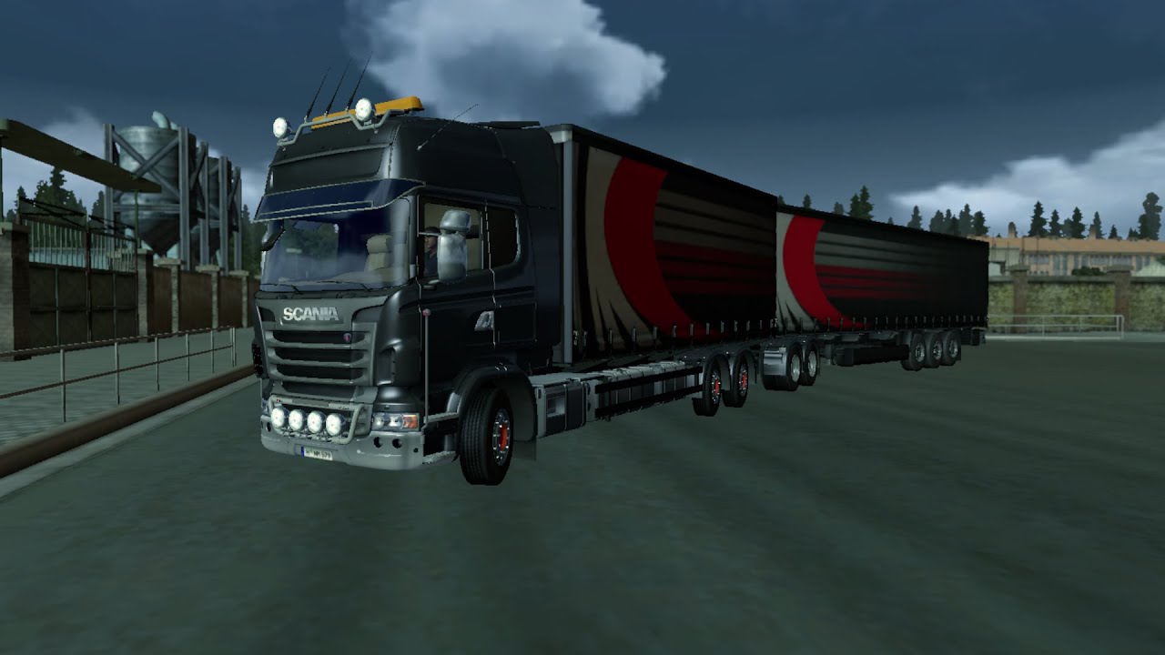 Scania B Double tuned by MasterMods - YouTube