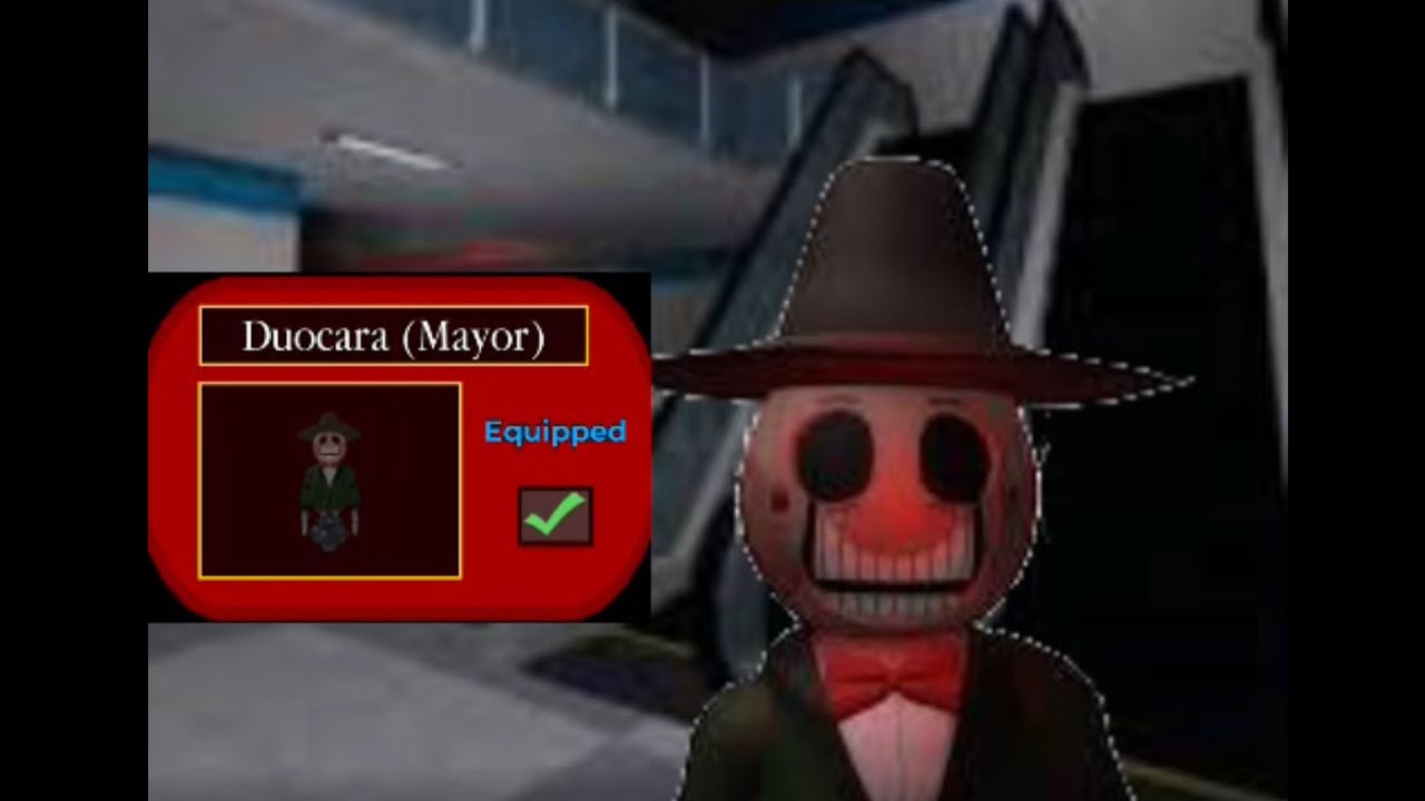 Roblox Piggy: Duocara Mayor Alt Skin Gameplay - YouTube