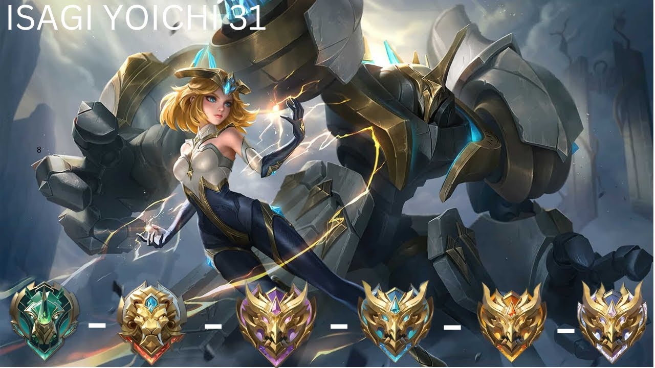 ISAGI SOLO RANK EPIC TO MYTHIC IMMORTAL RECOMMENDED FAST FARM ROTATION ...