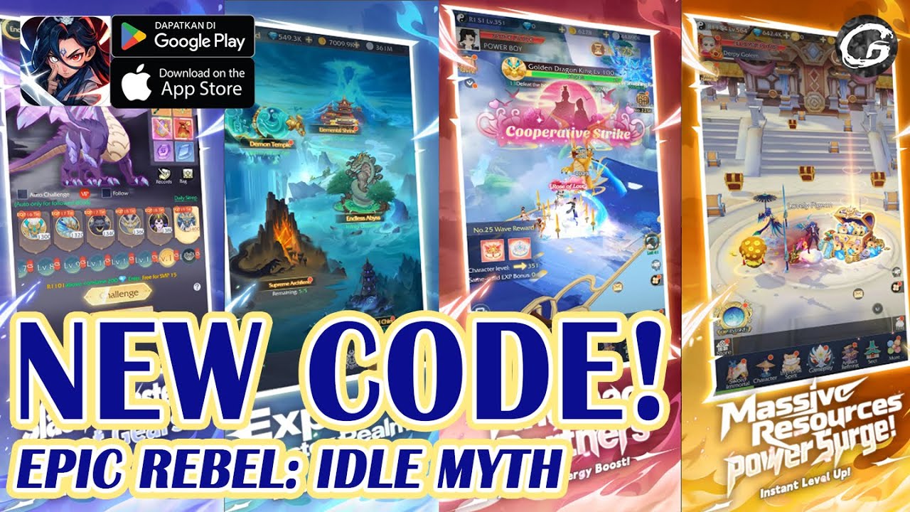 🎁 EPIC REBEL: Idle Myth 9 Giftcodes & How to Redeem Codes - Mobile Game ...