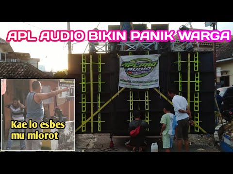 MASYARAKAT PANIK GARA-GARA APL AUDIO CEK SOUND 12 SUBWOFER