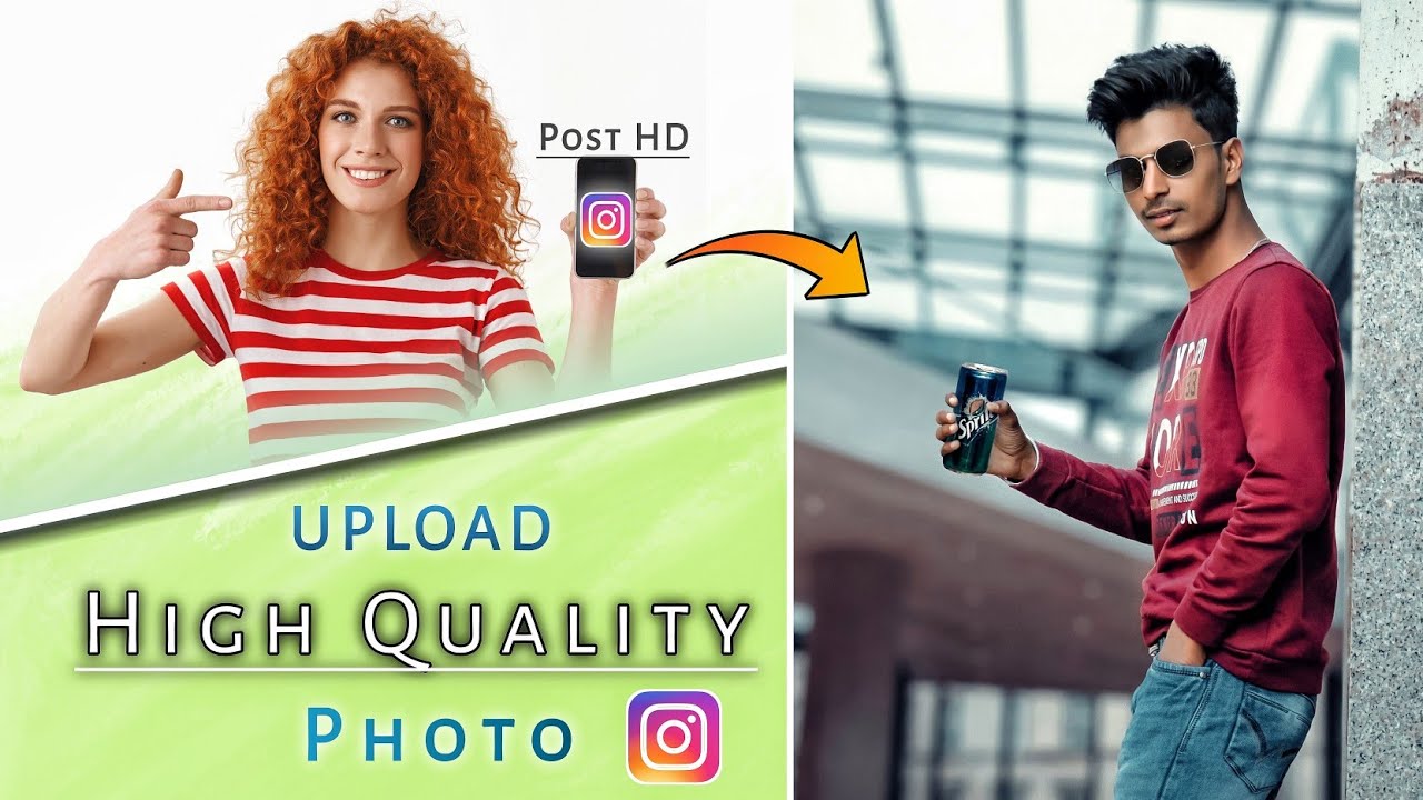 Instagram pe high quality photo kaise upload kare | How To Post High ...