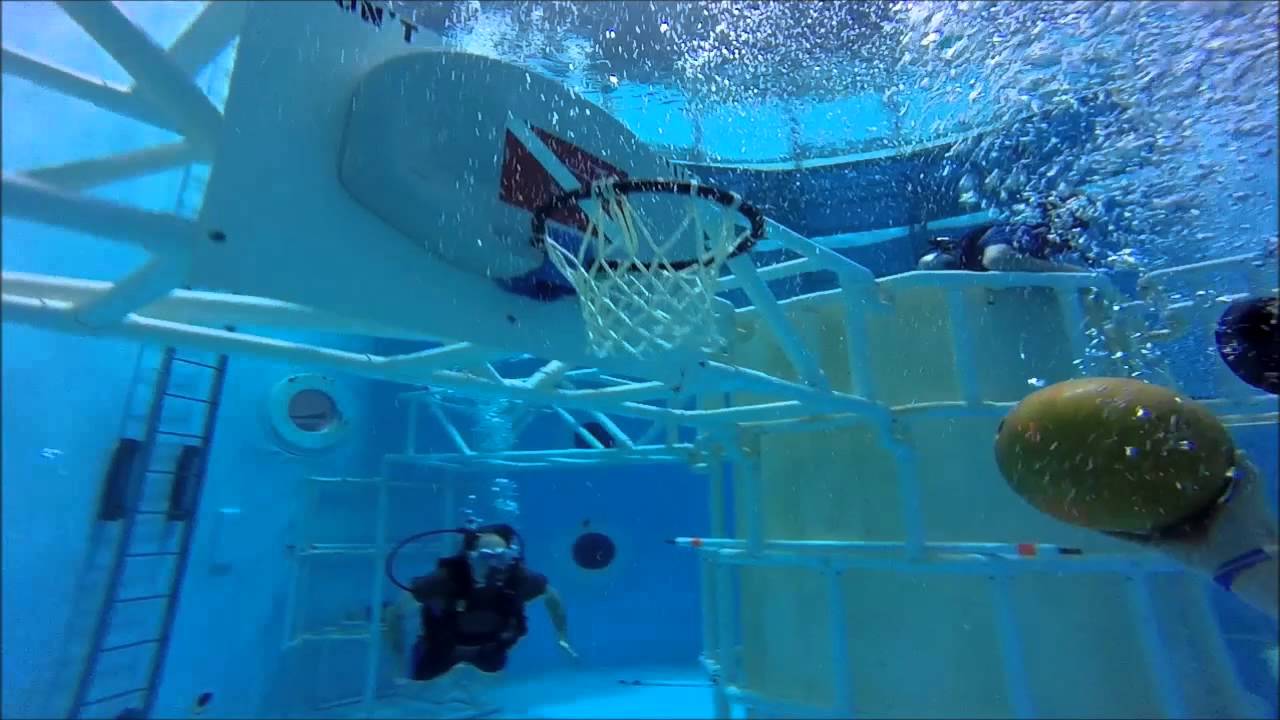 Underwater Astronaut Trainer at Space Camp - YouTube