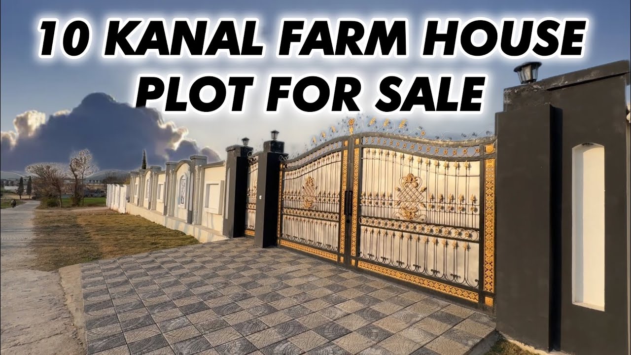 10 Kanal Farmhouse Plot For Sale near Bahria Enclave Simly Dam Road ...
