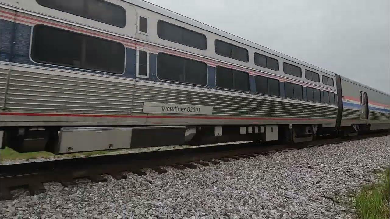 Amtrak 98 Silver Meteor and 92 Silver Star - YouTube