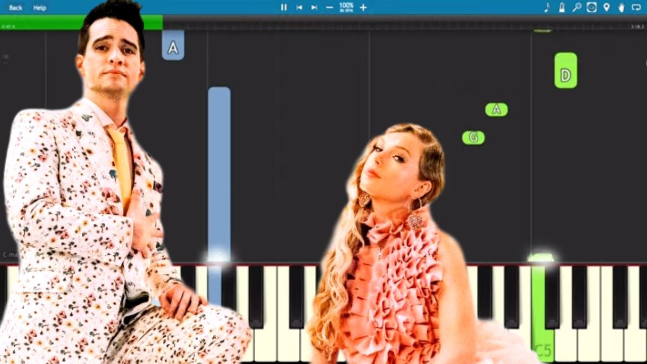 Taylor Swift - ME! ft. Brendon Urie - Piano Tutorial - YouTube