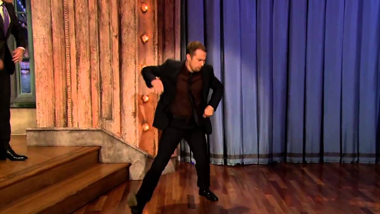 Sam Rockwell's Late Night Dancing - YouTube
