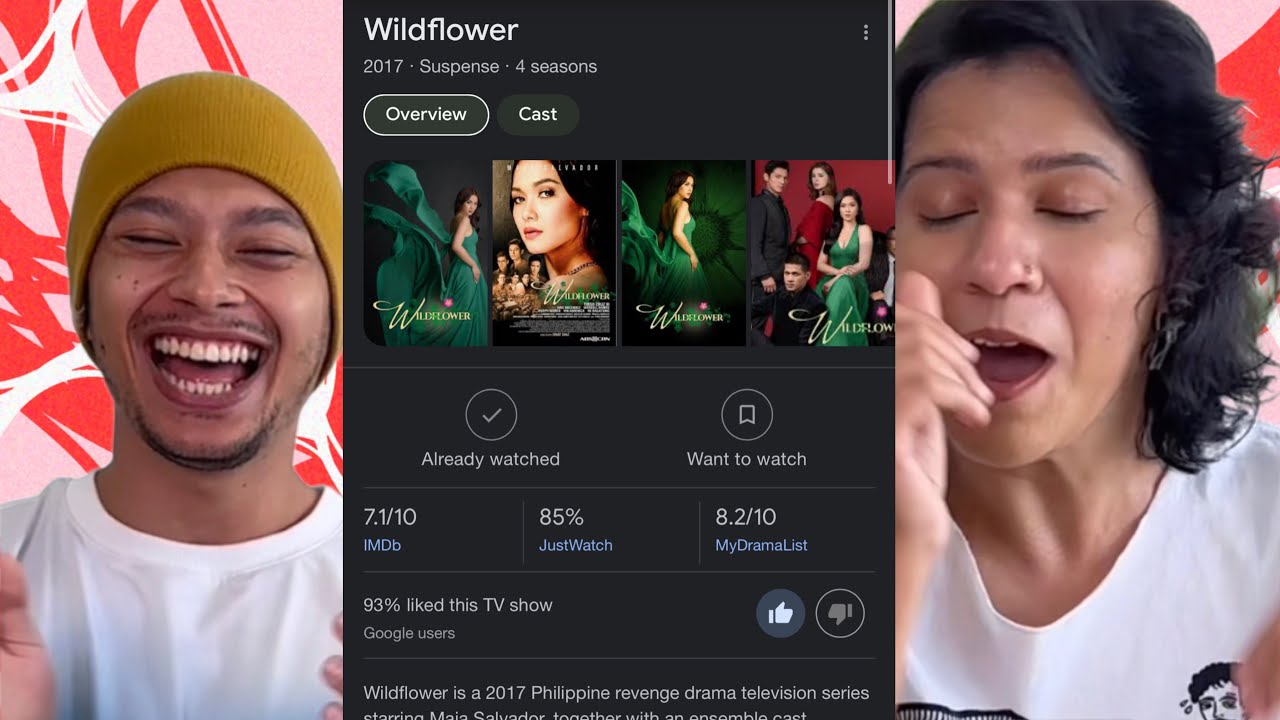 Kita React Drama Filipina Wildflower (2017) - YouTube