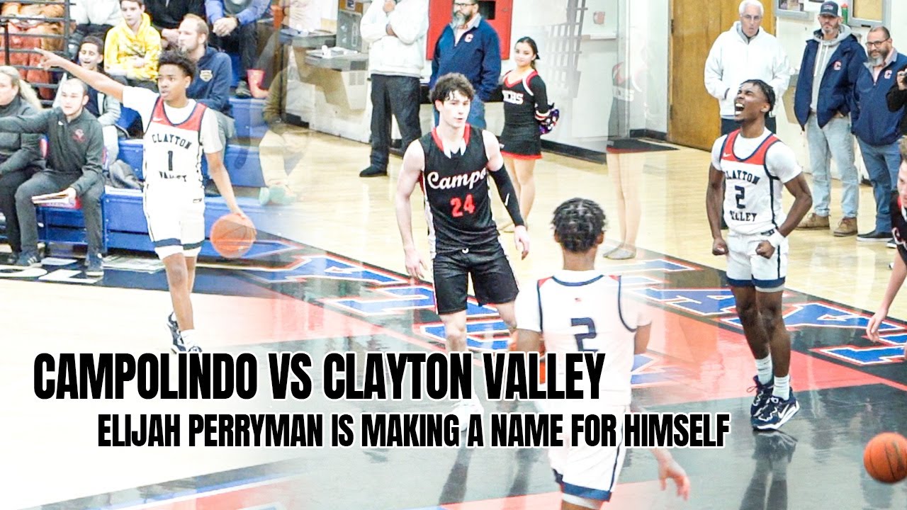 Clayton Valley vs Campolindo | Cougars Make STRONG Comeback! Elijah ...