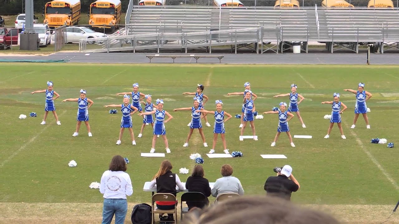 Jay Sophomore Cheer Competition 2014 at Baker - YouTube