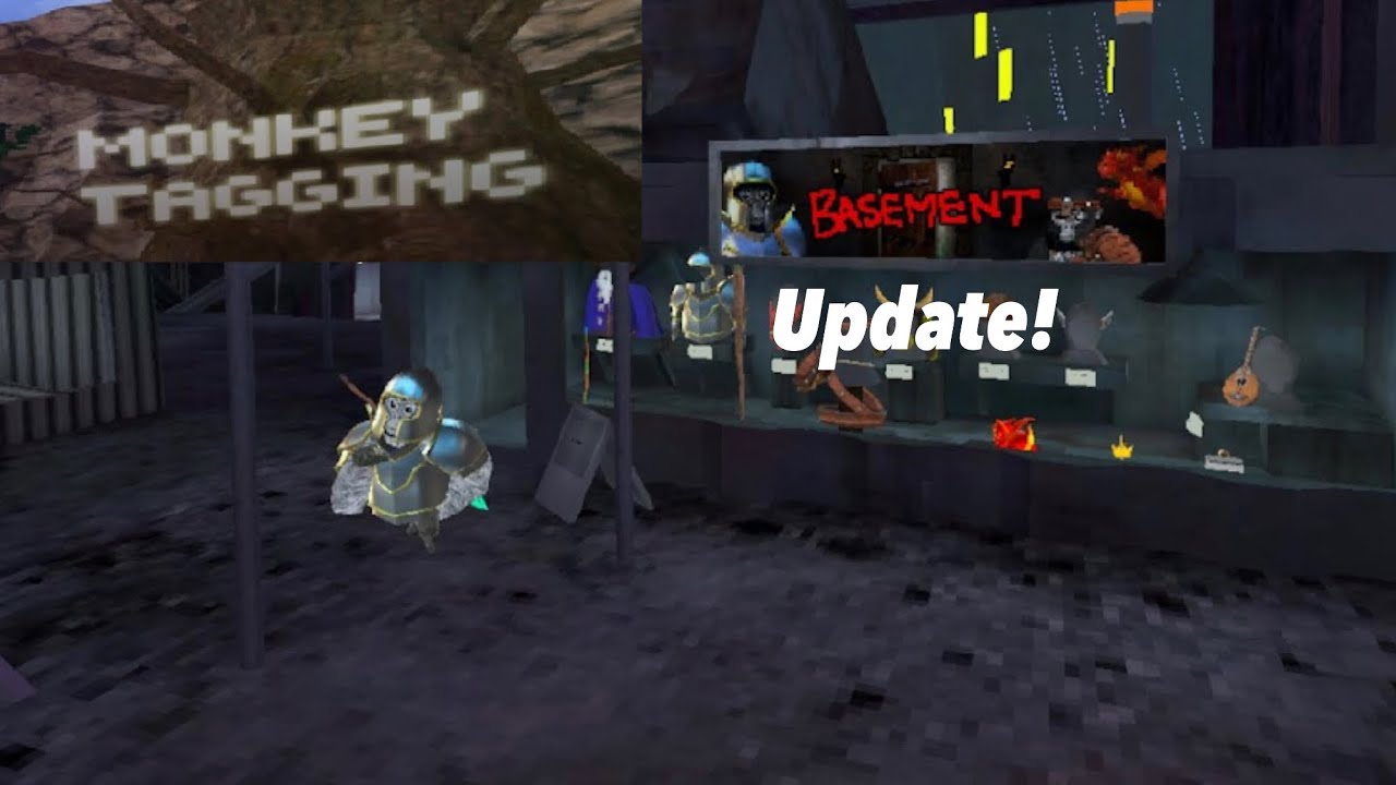 Monkey Tagging Basement Update! - YouTube