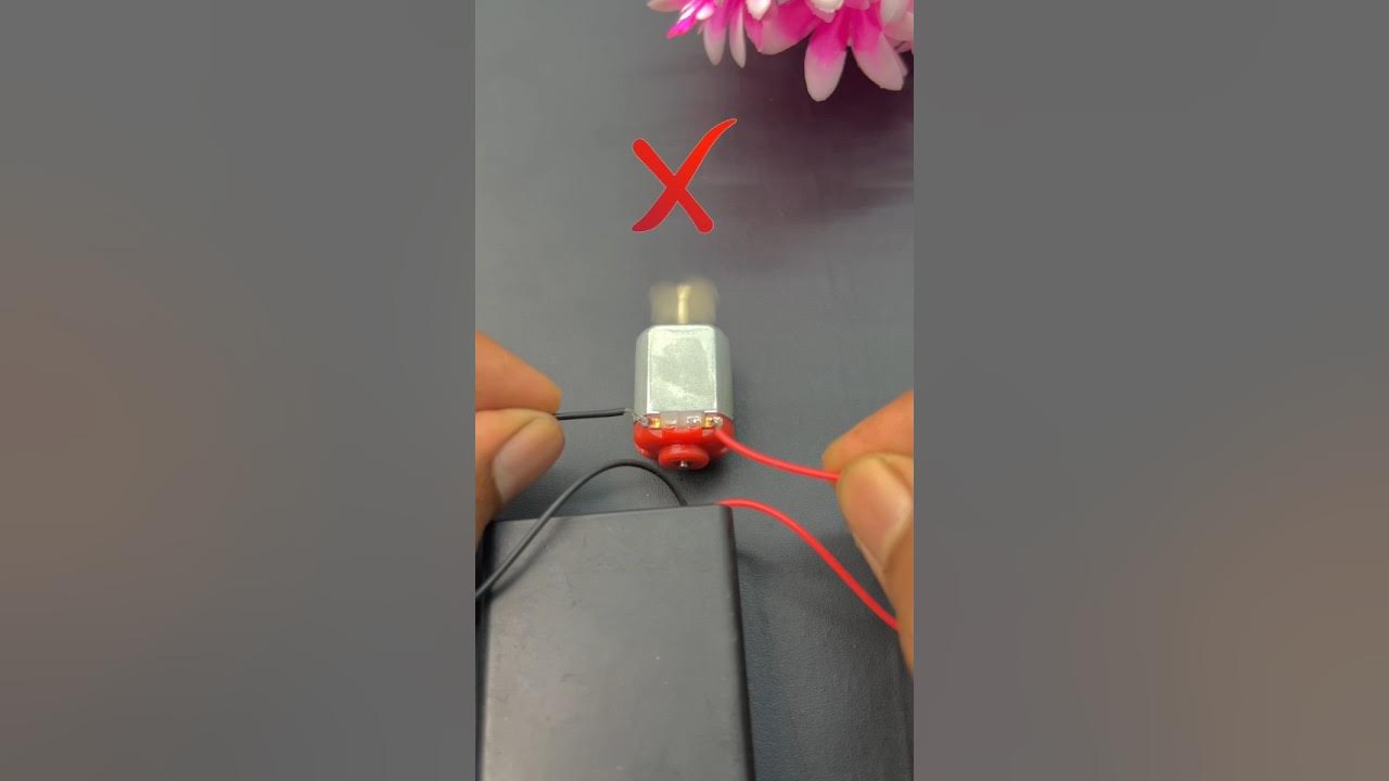 DIY DC Motor Left/Right Movement Control Using Diodes #shorts #motor # ...