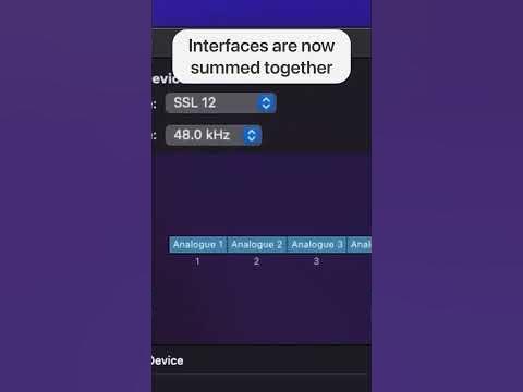 How combine MULTIPLE interfaces using an Aggregate Device #musicproduction #recording #audio ...