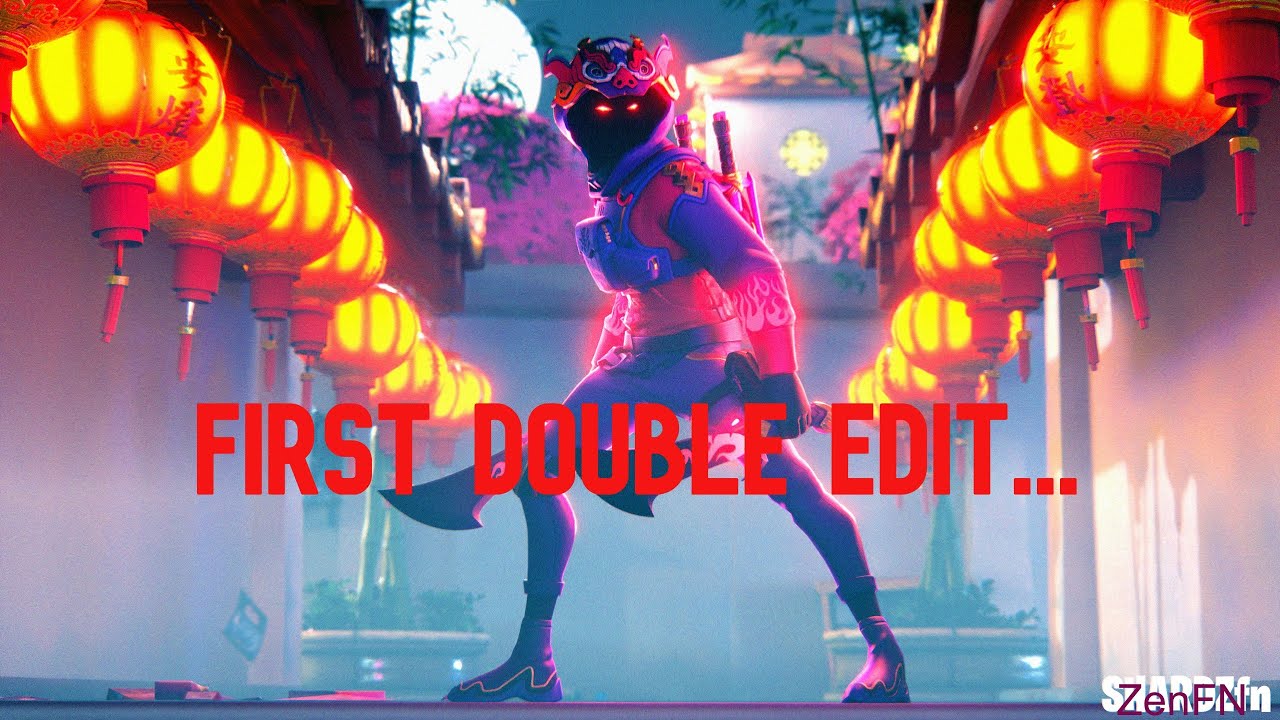 My First Double Edit... - YouTube