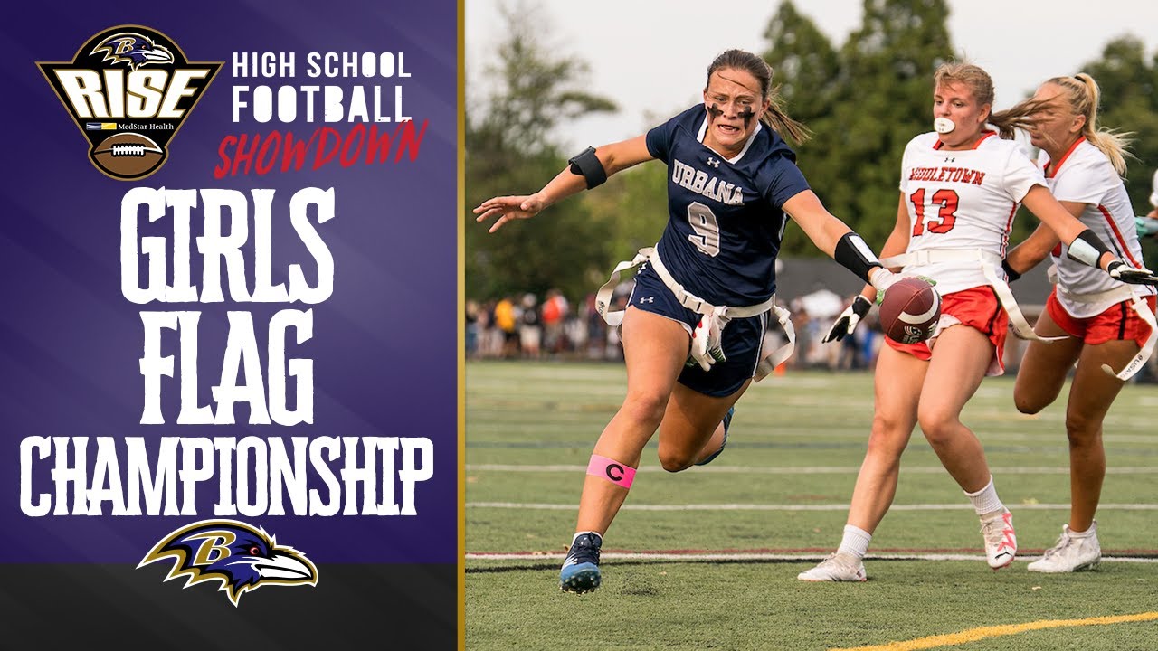 FCPS Girls Flag Championship | Baltimore Ravens - YouTube