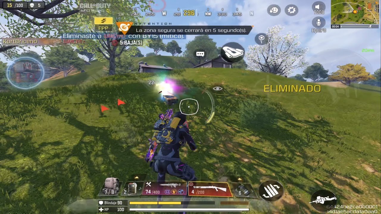 9 KILLS en BLACKOUT - battle royale - cod mobile - YouTube