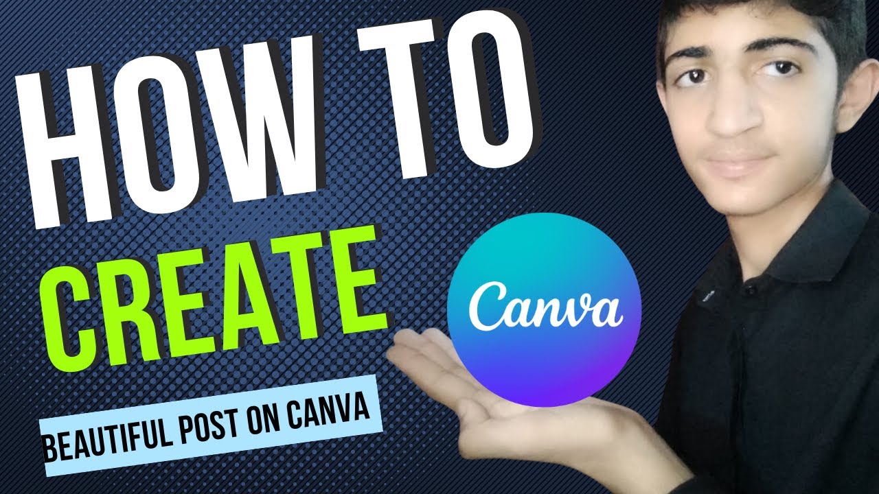 how to make a post on canva|how to use canva pro for free - YouTube