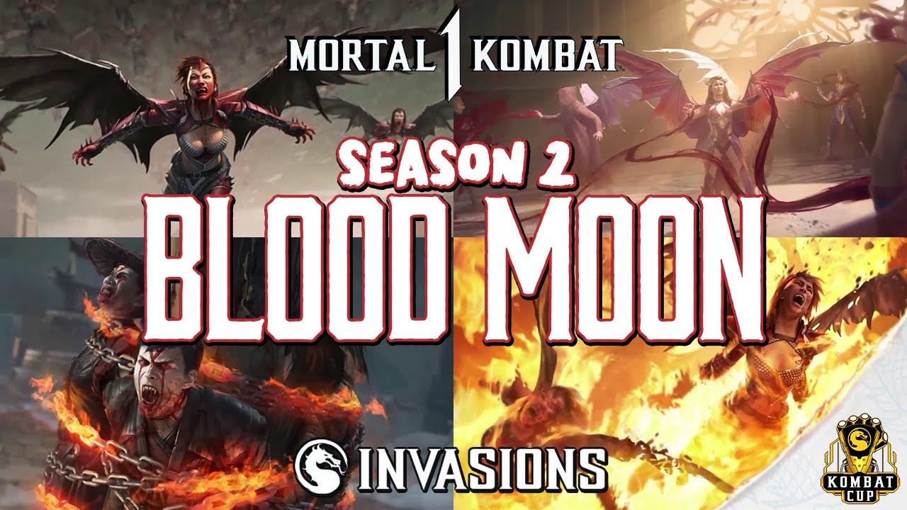 Mortal Kombat 1 Invasion Season 2 Nitara "Blood Moon" & MK1 Season 3 ...