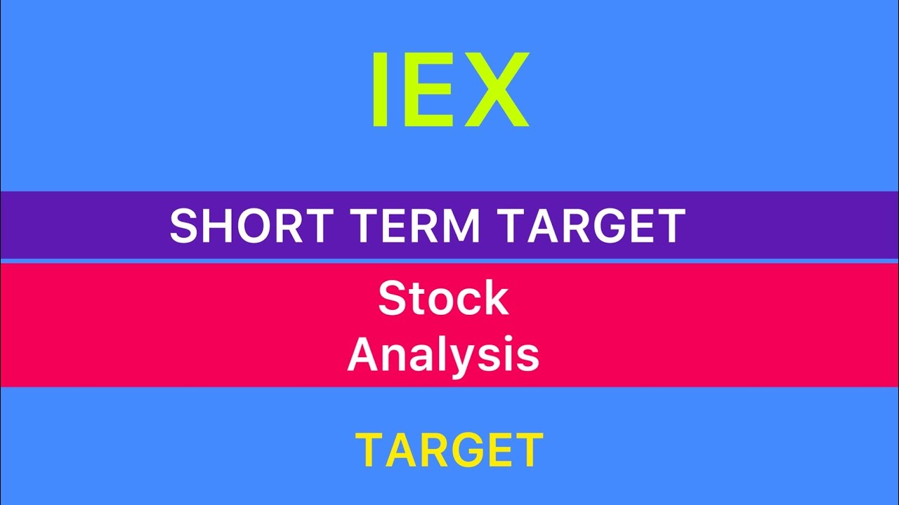 IEX SHARE ANALYSIS 🇮🇳 IEX SHARE TARGET | IEX SWING TRADING STOCKS | IEX ...