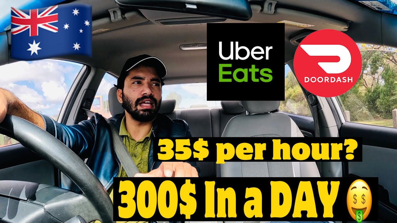 UBER EATS & DOOR DASH EARNING IN 8 HOURS IN AUSTRALIA | 300$? - YouTube