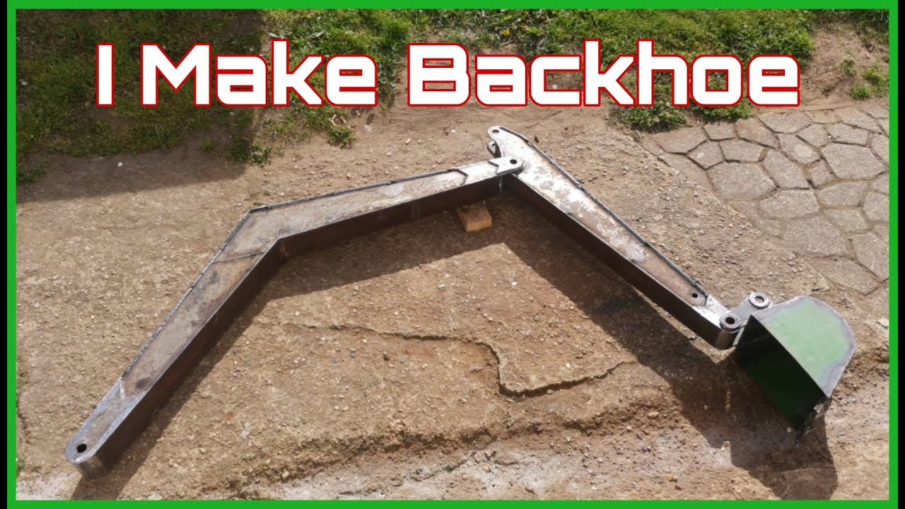 Homemade Excavator Backhoe Ep 1 - YouTube