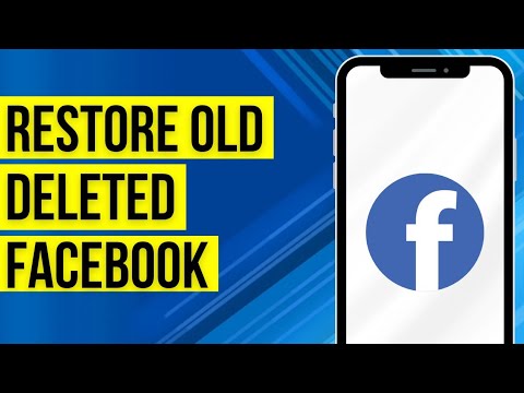 How to Restore Old Facebook Account With Data (2025) | Recover Deleted ...