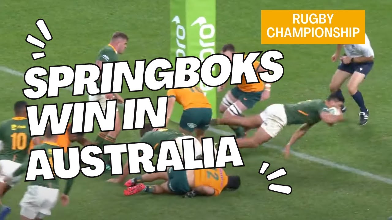 WALLABIES v SPRINGBOKS | 2nd Test Rugby Championship - YouTube