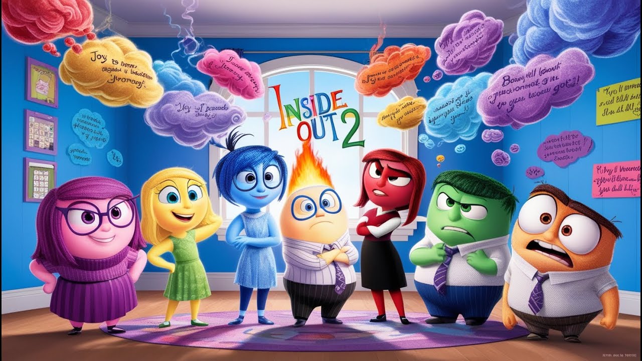 Inside out 2 infinite zoom animation - YouTube