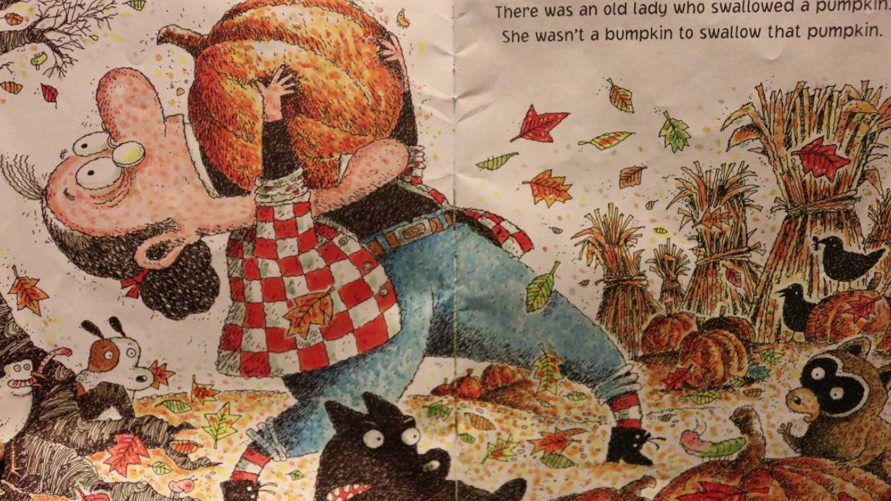 Over The Moon Bedtime Stories "There Was An Old Lady Who Swallowed Some ...