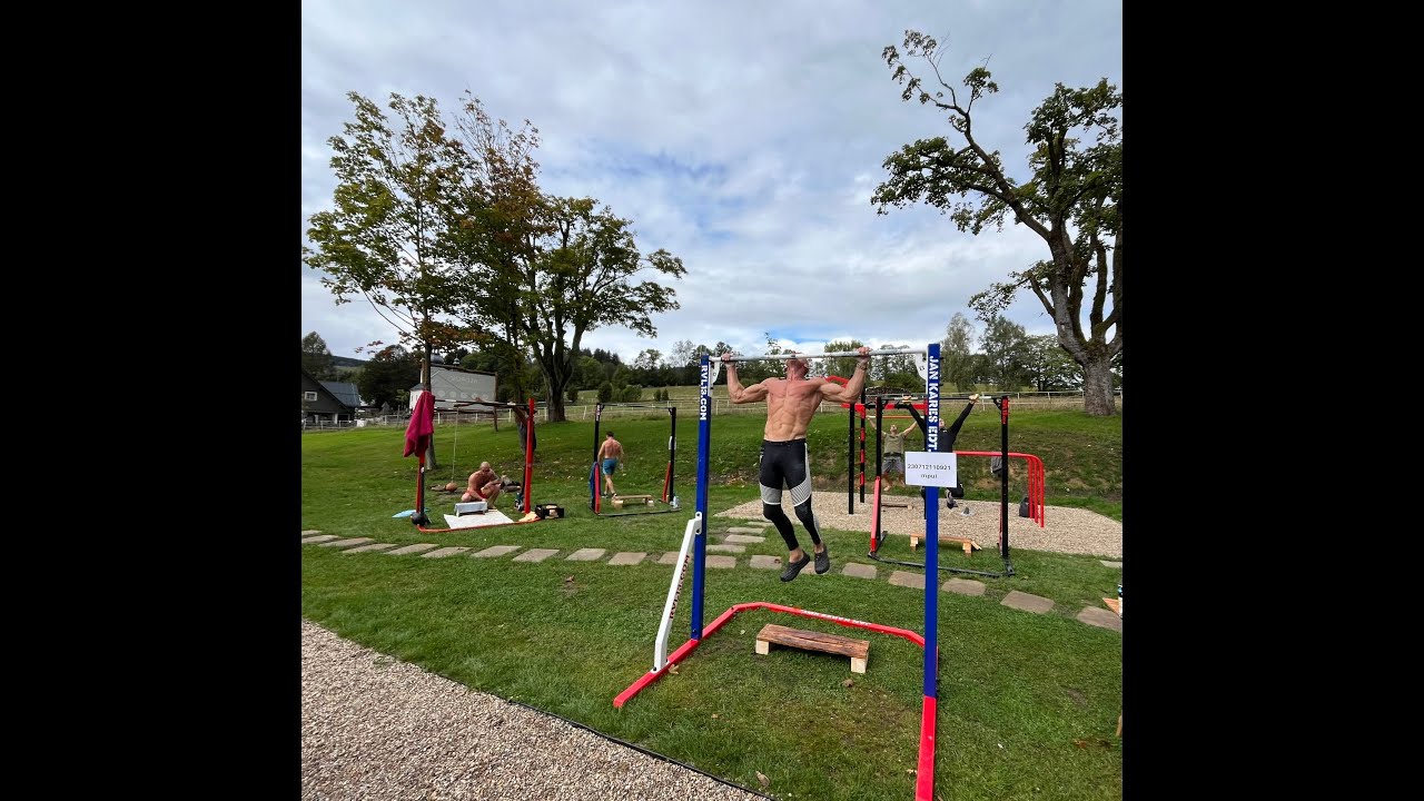 Guinness World Record on Pull-ups, 1309 / 60 min - YouTube