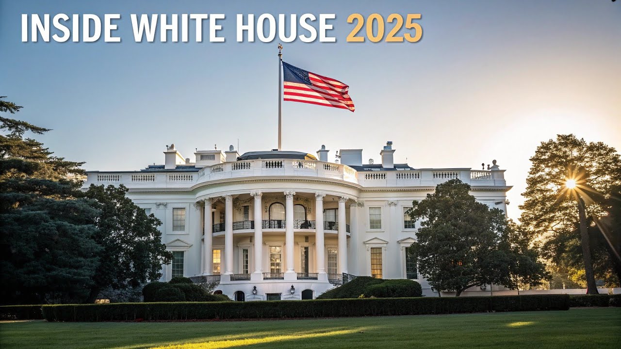 Inside America’s White House 🇺🇸 Secrets, History & Full Tour 2025 | # ...