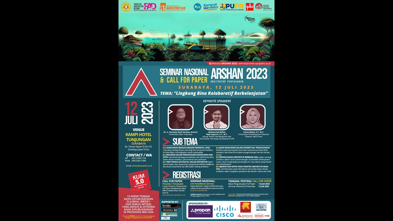 SEMINAR NASIONAL ARSHAN 2023 - YouTube