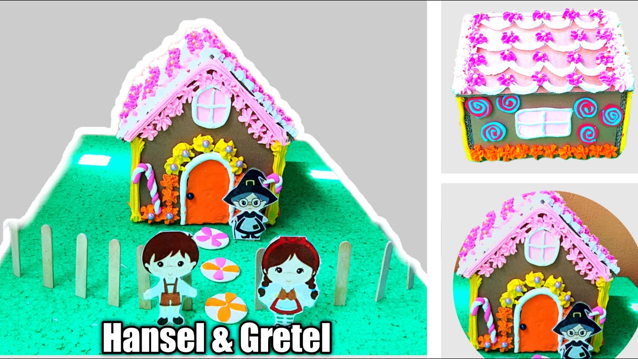 Menyulap Kardus Bekas Menjadi Rumah Kue Penyihir Di Cerita Hanzel dan ...