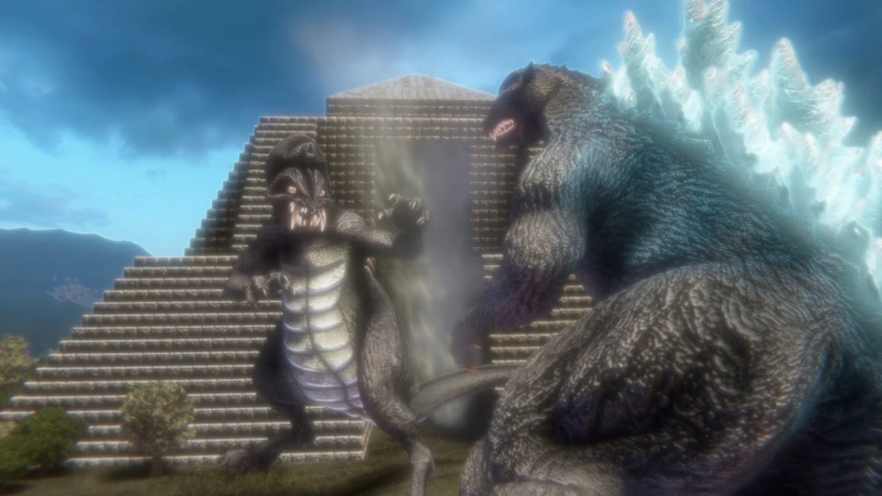 Godzilla vs. Axor -- Kaiju Fight Fan Animation - YouTube