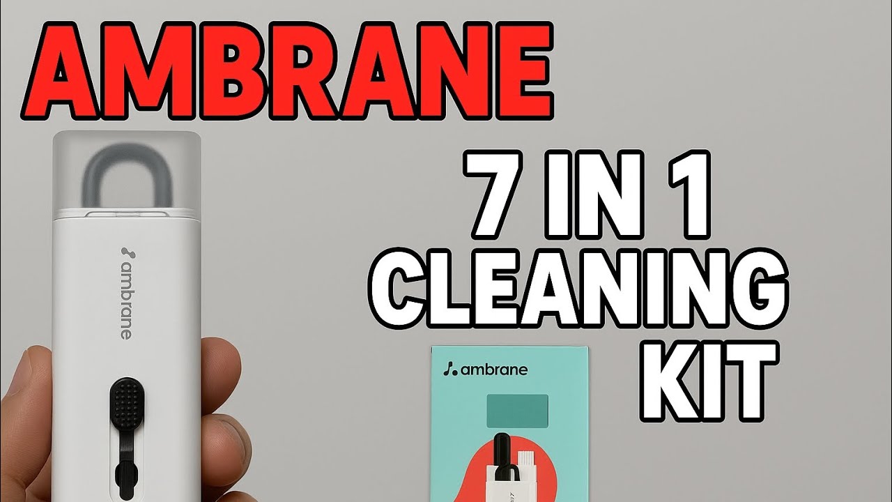 Ambrane 7 in 1 cleaning Kit review and unboxing - YouTube