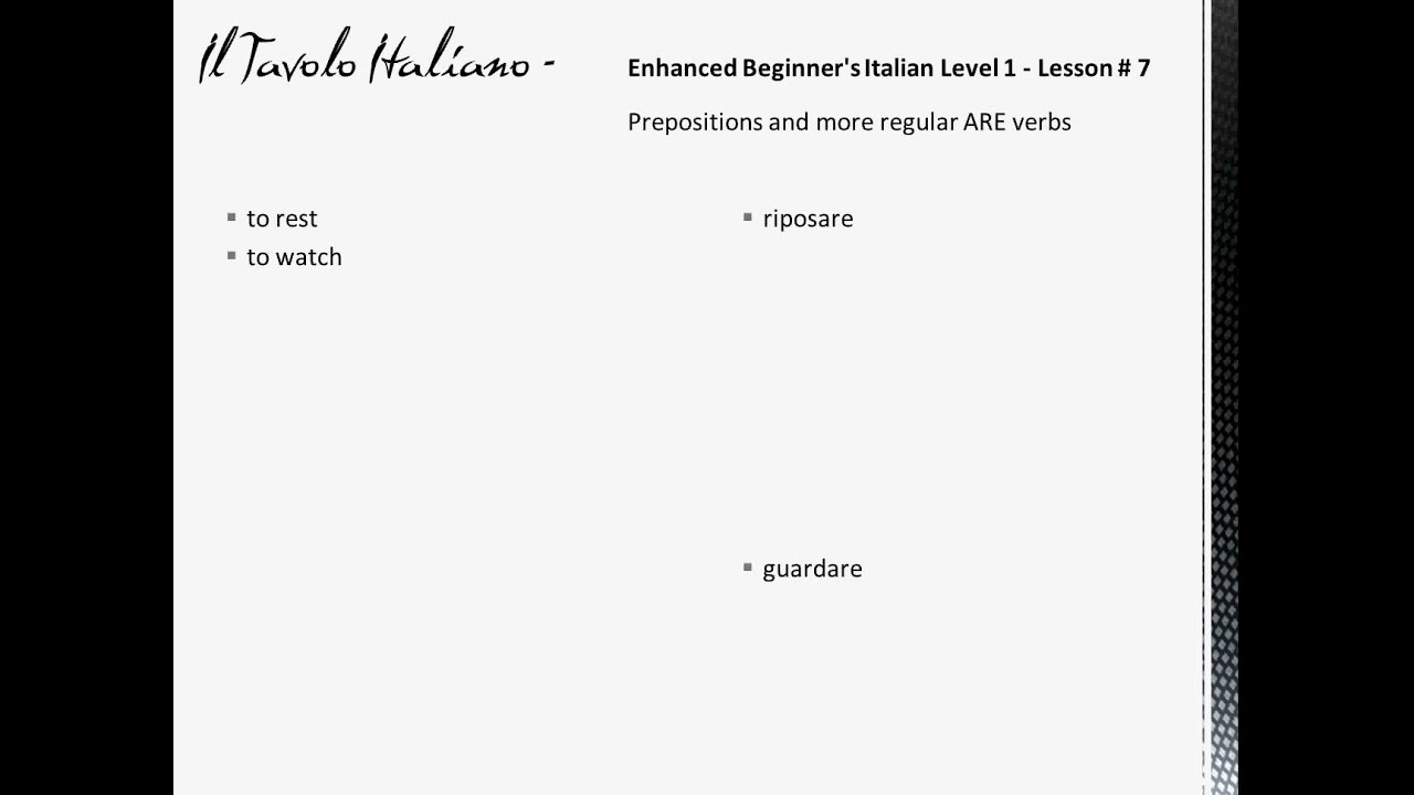 Learning to speak Italian_interactive vocabulary_ Italian prepositions ...