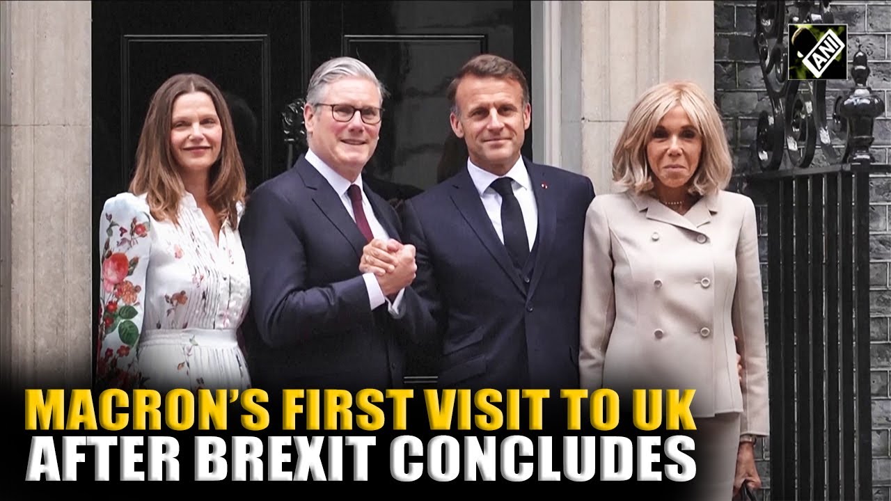 Marcon’s first visit to UK after Brexit concludes; meets UK PM Starmer ...