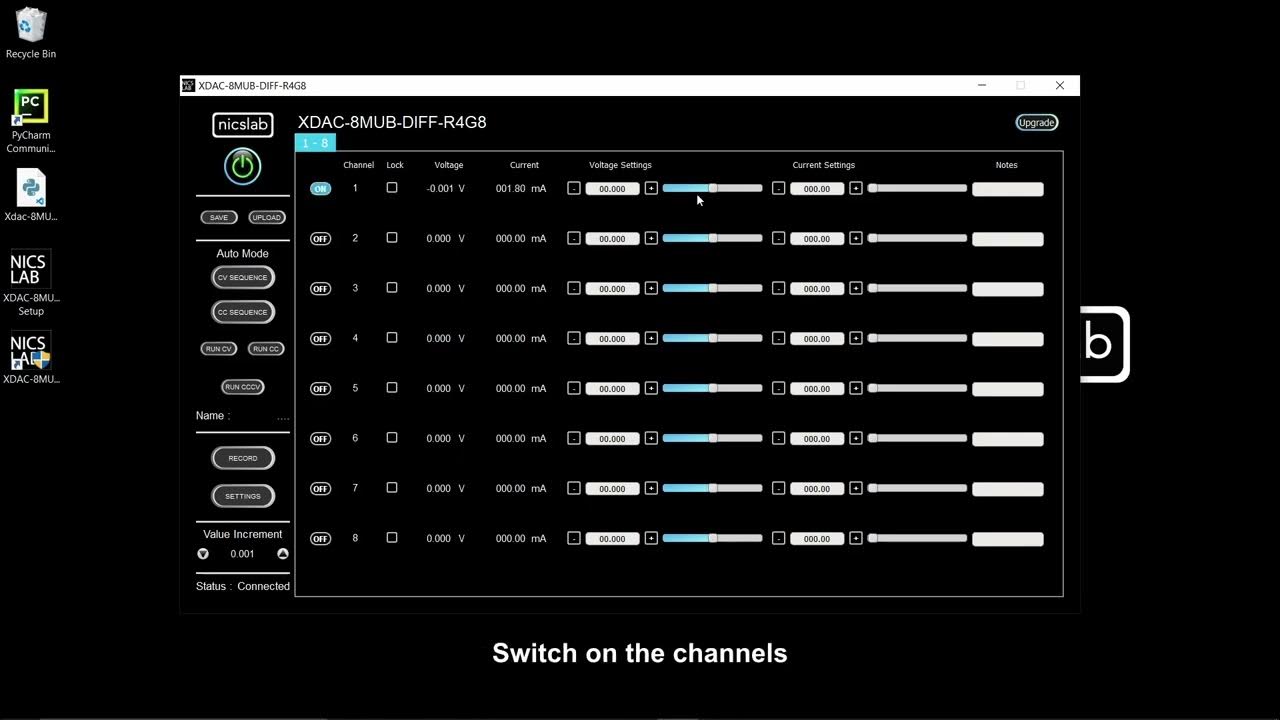 GUI XDAC-8MUB-DIFF-R4G8 - YouTube