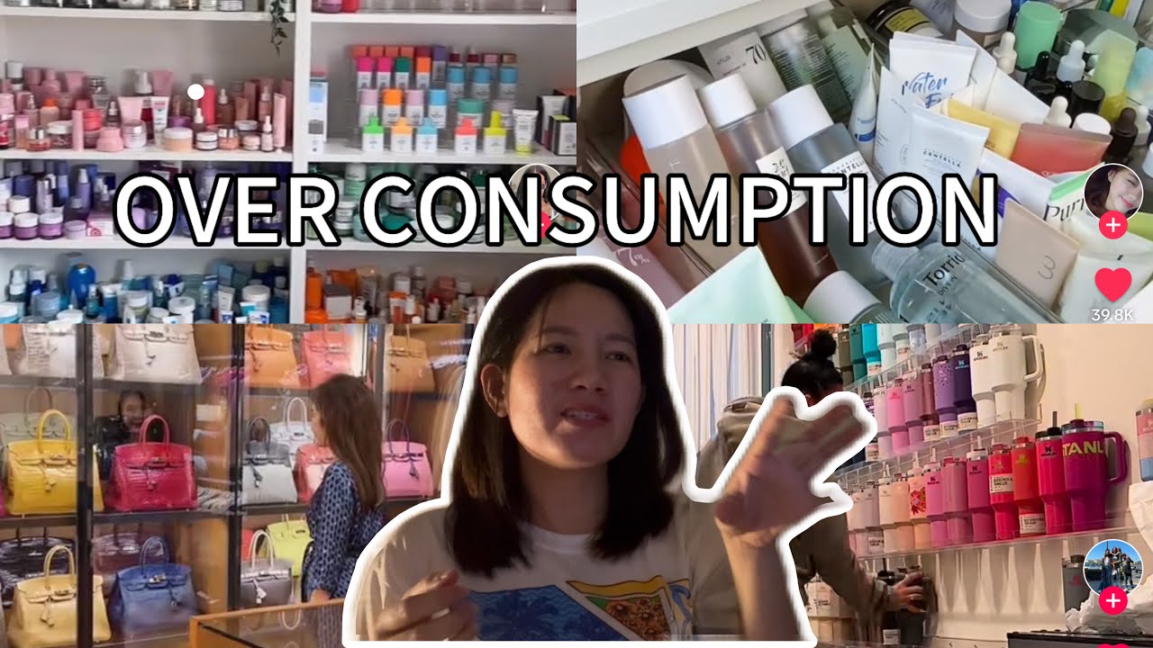 OVERCONSUMPTIONS— “80 Tumblers‼️‼️ is insane ” #overconsumption #tiktok ...