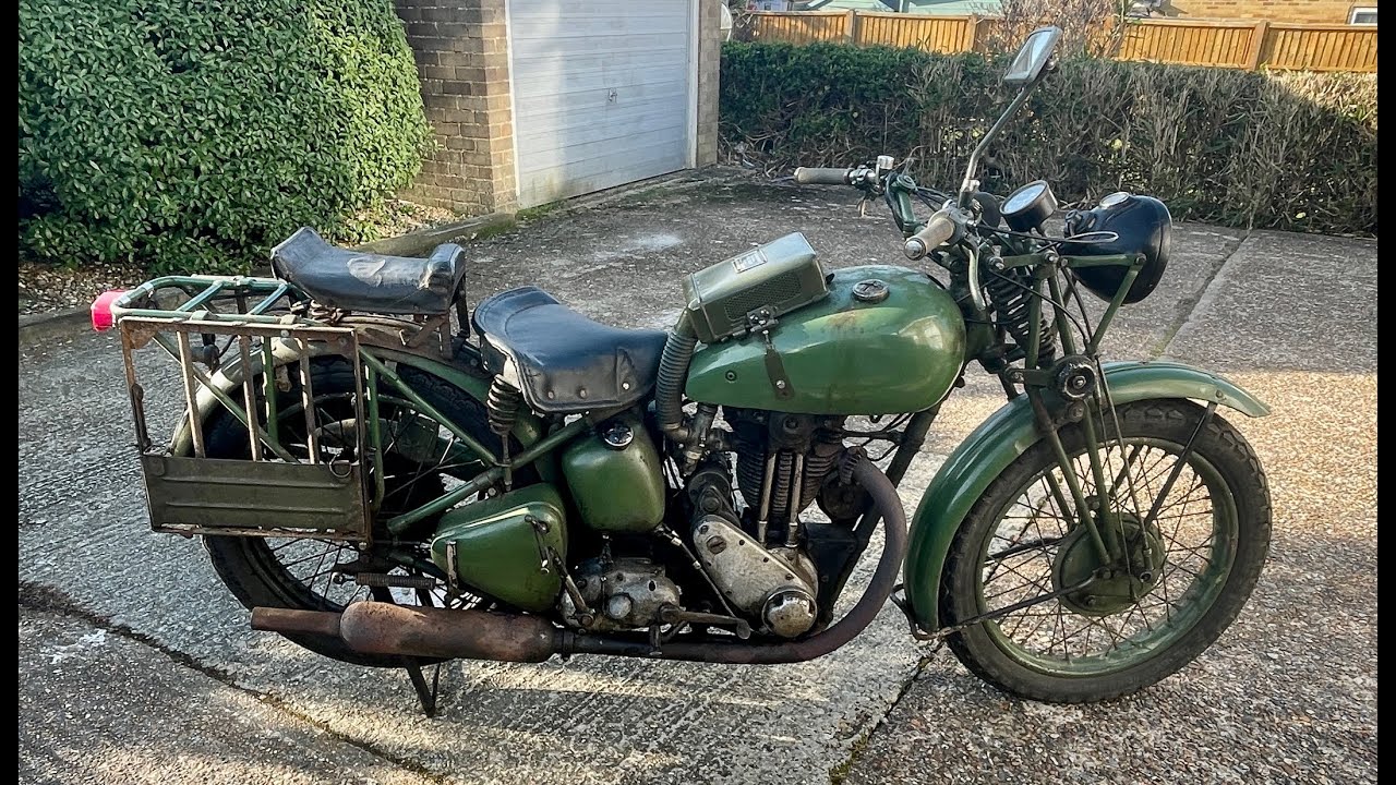 STUART BRAY MOTORCYCLES - A LOOK AROUND A WW2 TRIUMPH 3HW-1944 ...