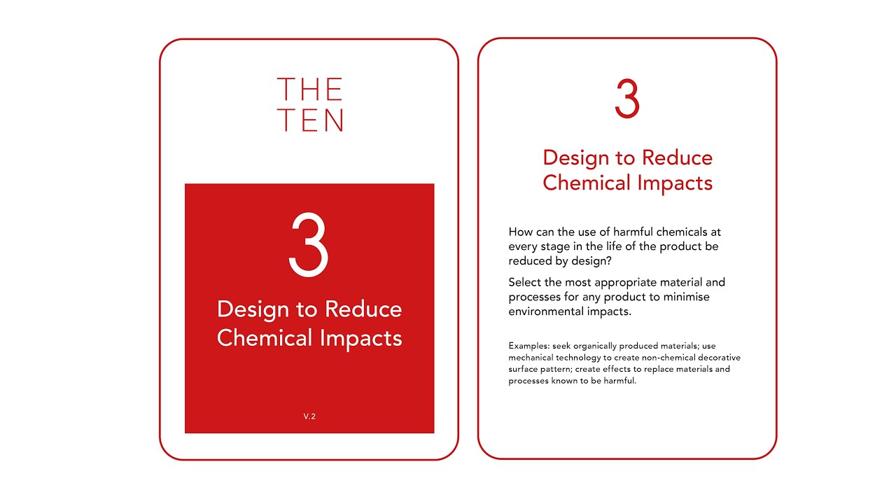 3 Design to Reduce Chemical Impacts - YouTube