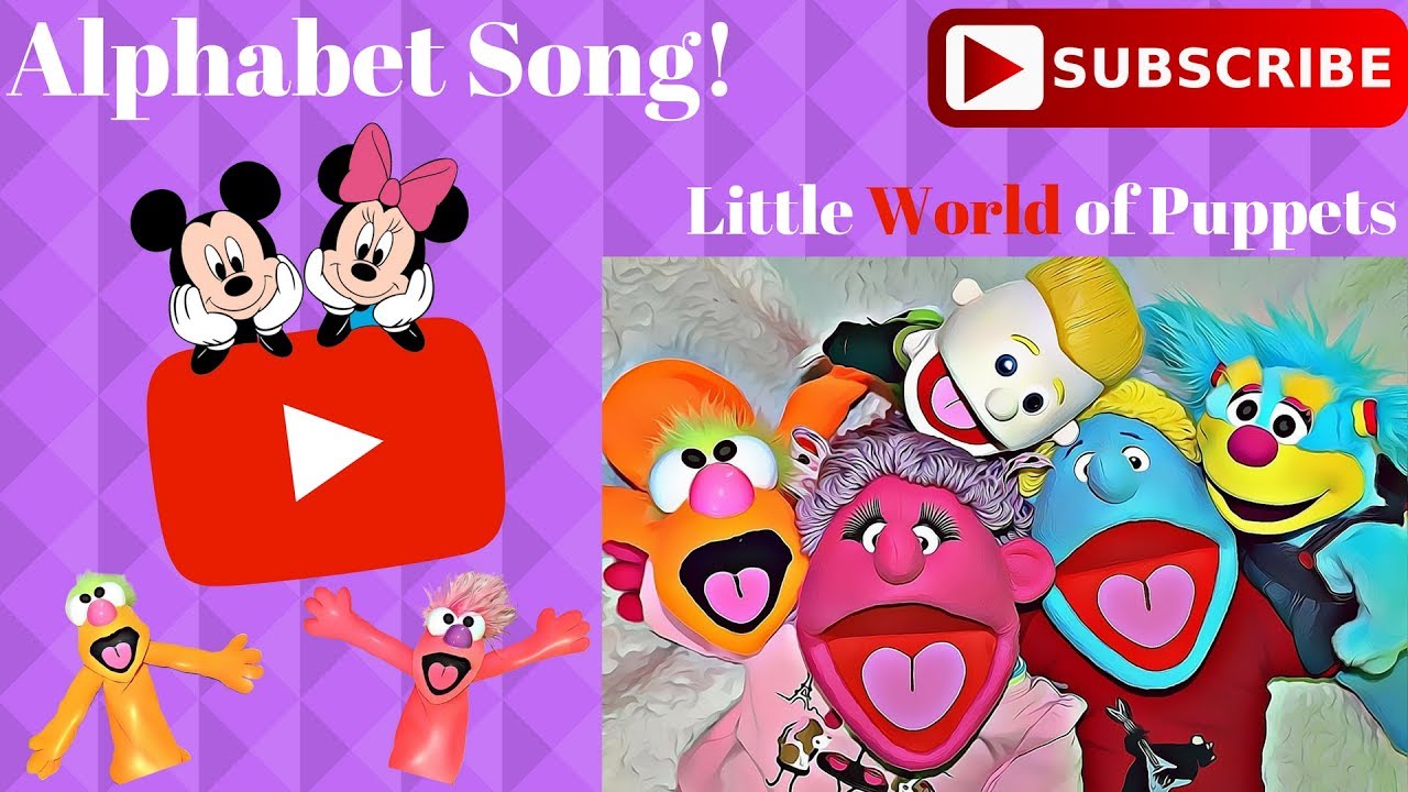 Little World Of Puppets- Alphabet Song - YouTube