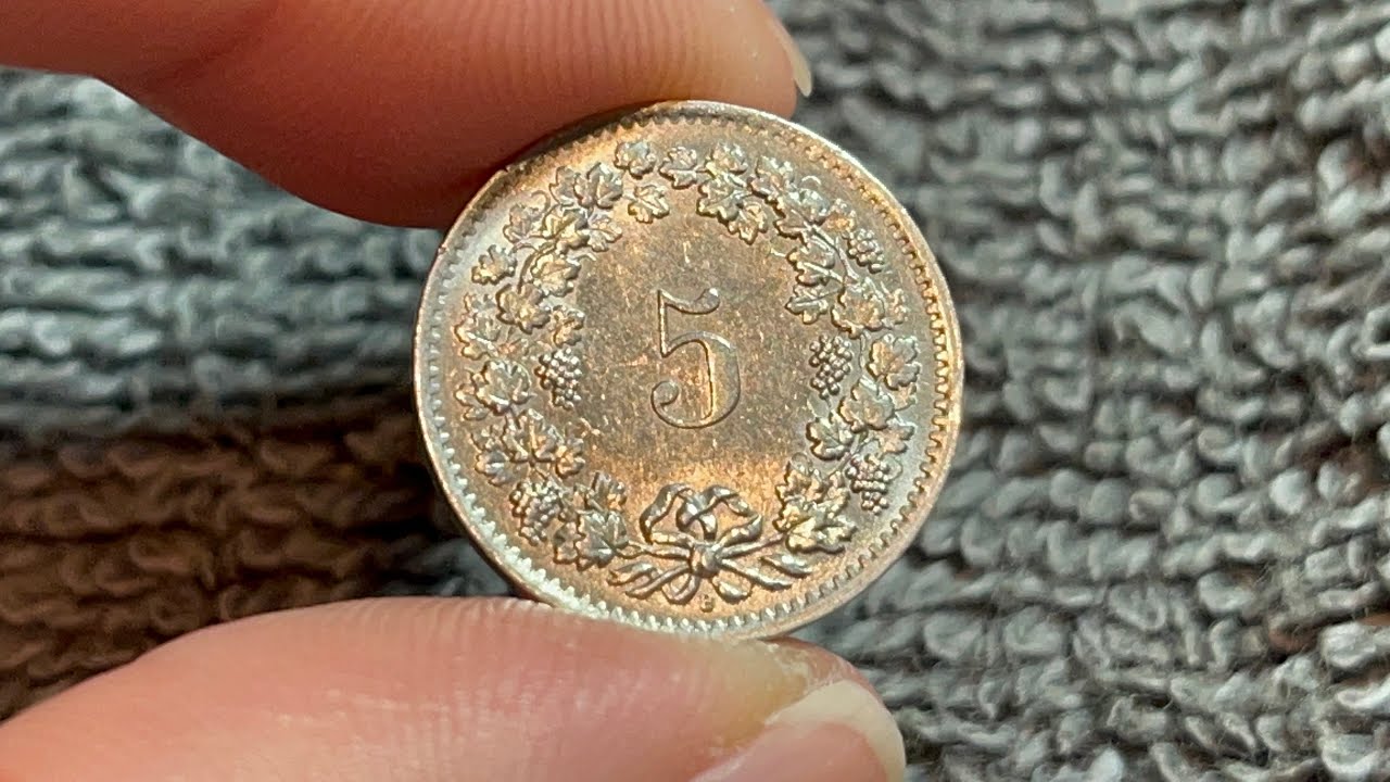 1964 Switzerland 5 Rappen Coin • Values, Information, Mintage, History ...